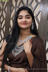 Model Gayathri Kothapalli stills in Traditional Saree, HD Gallery
